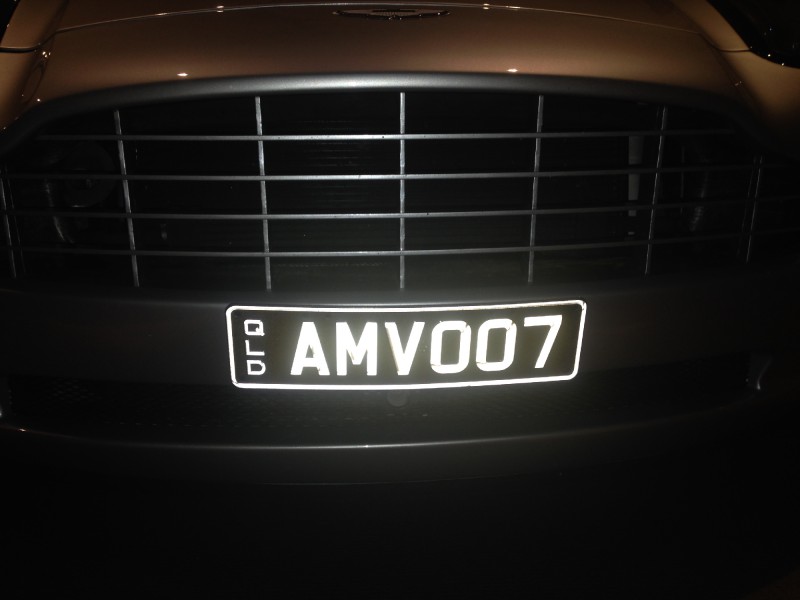 AMV 007 (Aston Martin 007) Number Plates For Sale, QLD - MrPlates