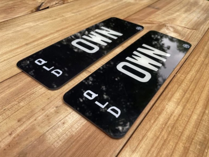 OWN Number Plates For Sale, QLD - MrPlates