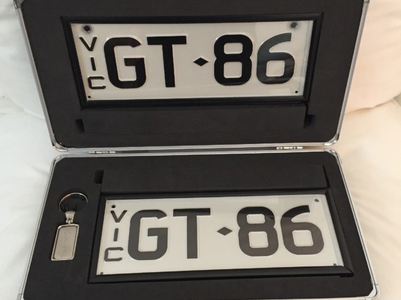 GT86 Number Plates For Sale, VIC - MrPlates