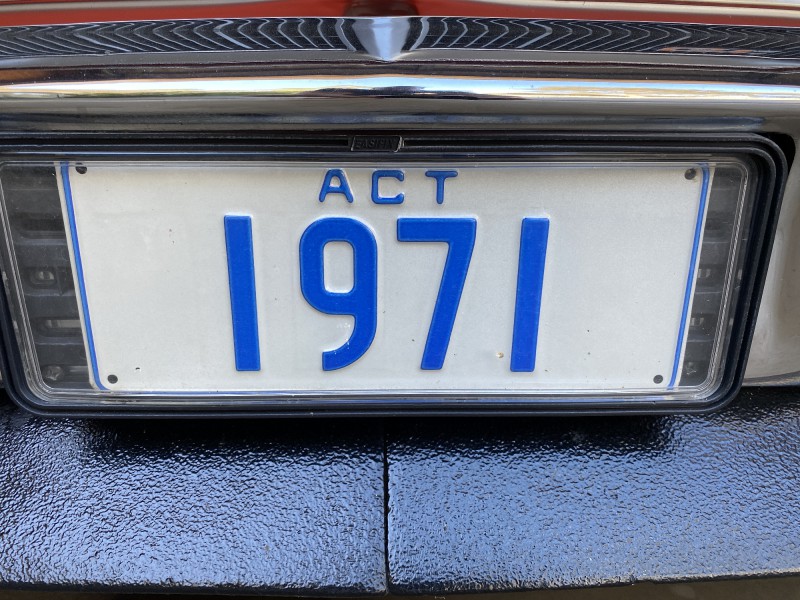 1971 Number Plates For Sale, ACT - MrPlates