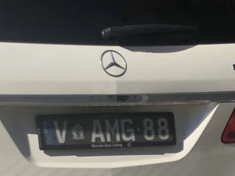 VAMG88 (Lucky AMG) Number Plates For Sale, VIC - MrPlates