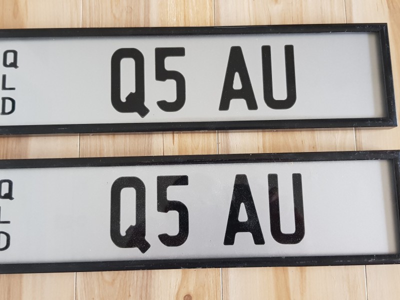 Q5 AU (Audi Q5) Number Plates For Sale, QLD - MrPlates