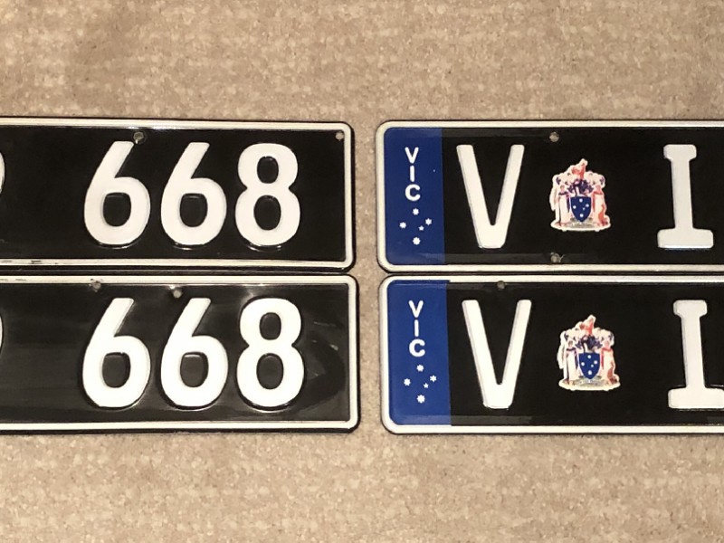 VIP668 Number Plates For Sale, VIC - MrPlates