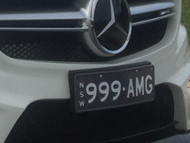 999 AMG (Mercedes AMG) Number Plates For Sale, NSW - MrPlates