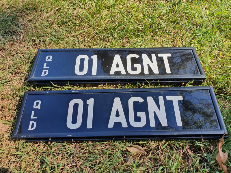 01 AGNT (Number 1 Agent) Number Plates For Sale, QLD - MrPlates