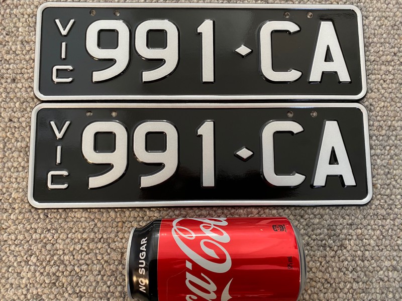 991·CA (Porsche 911 991 Carrera) Number Plates For Sale, VIC - MrPlates