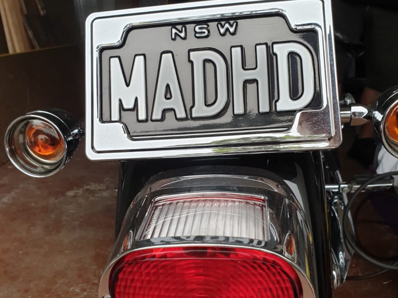 MADHD (MAD HD) Number Plates For Sale, NSW - MrPlates