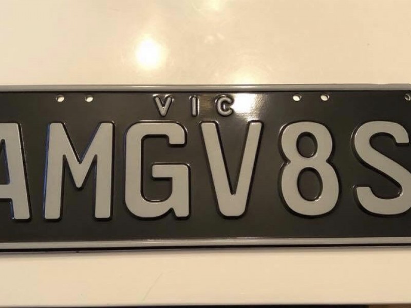 AMGV8S (Mercedes AMG S Model) Number Plates For Sale, VIC - MrPlates