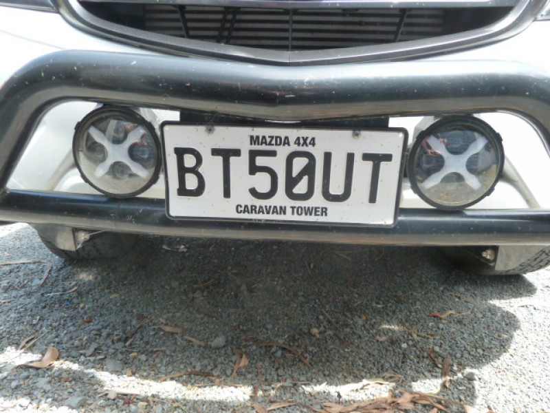 BT50UT (BT50 UTE) Number Plates For Sale - MrPlates