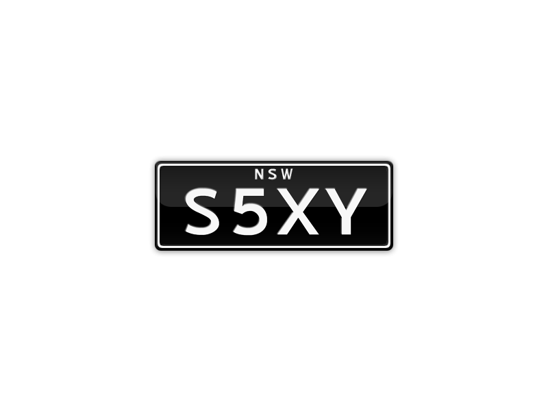 S5XY (Sexy) Number Plates For Sale, NSW - MrPlates