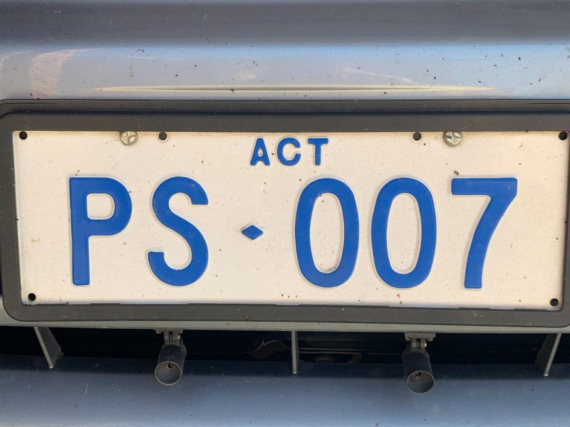 PS 007 Number Plates For Sale, ACT - MrPlates