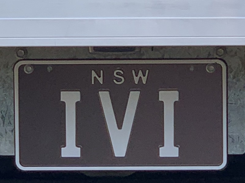 IVI (SOLD - IVI) Number Plates For Sale, NSW - MrPlates