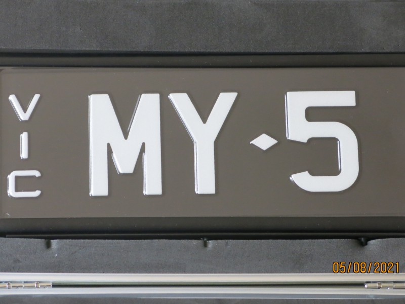 MY·5 (BMW M 5) Number Plates For Sale, VIC - MrPlates