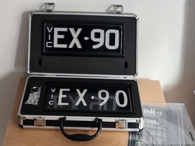 EX90 (EX90 - Victoria Signature Number Plate) Number Plates For Sale ...