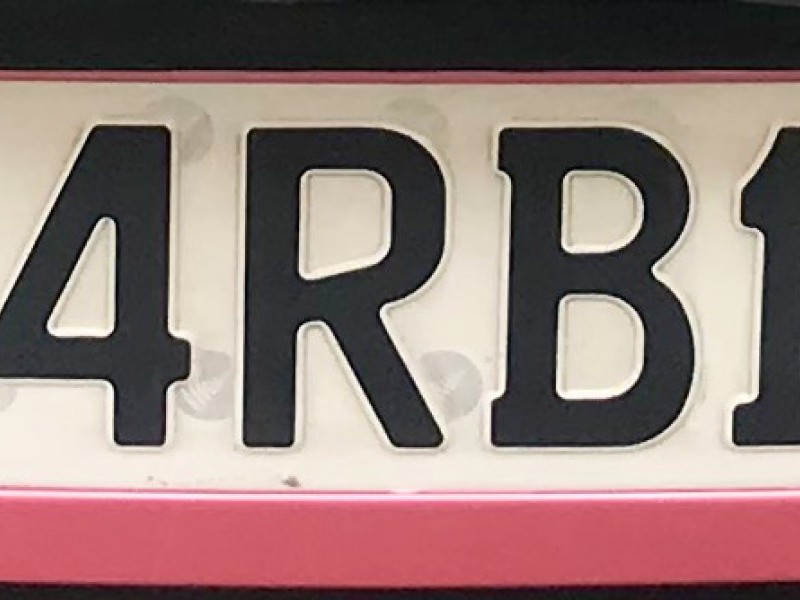B4RB13 (BARBIE) Number Plates For Sale - MrPlates