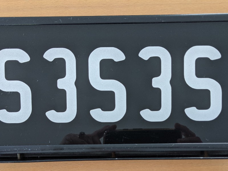 S3S3S3 (For An Audi S3) Number Plates For Sale, QLD - MrPlates