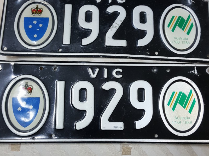 1929 Number Plates For Sale, VIC - MrPlates
