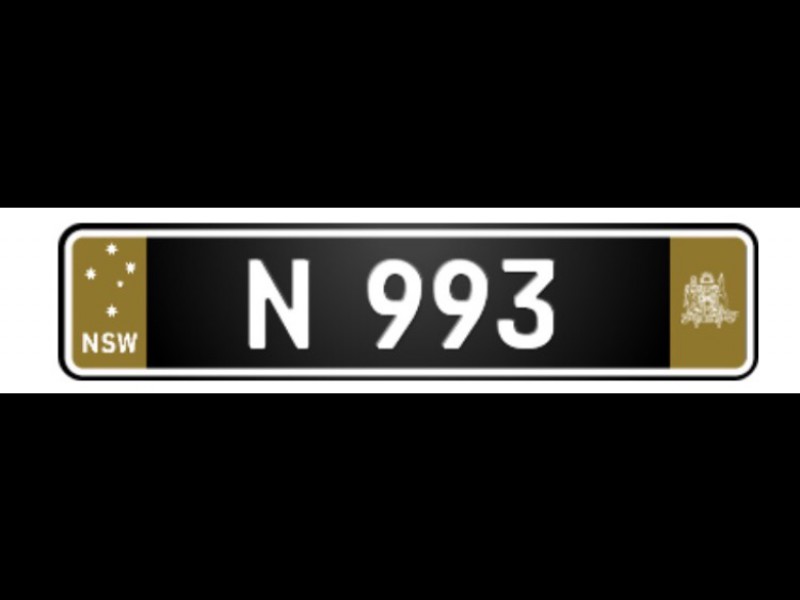 N 993 Number Plates For Sale, NSW - MrPlates