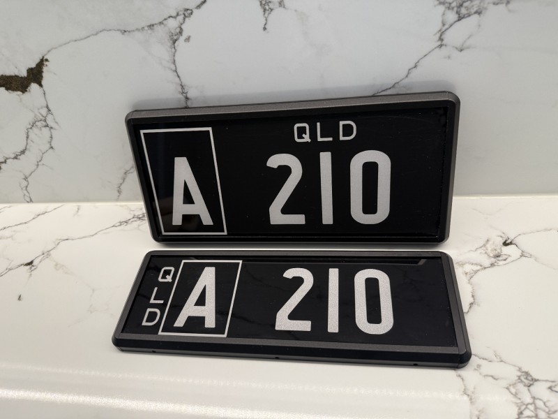 A210 (Rare Discontinued Numeral Only Plates) Number Plates For Sale ...