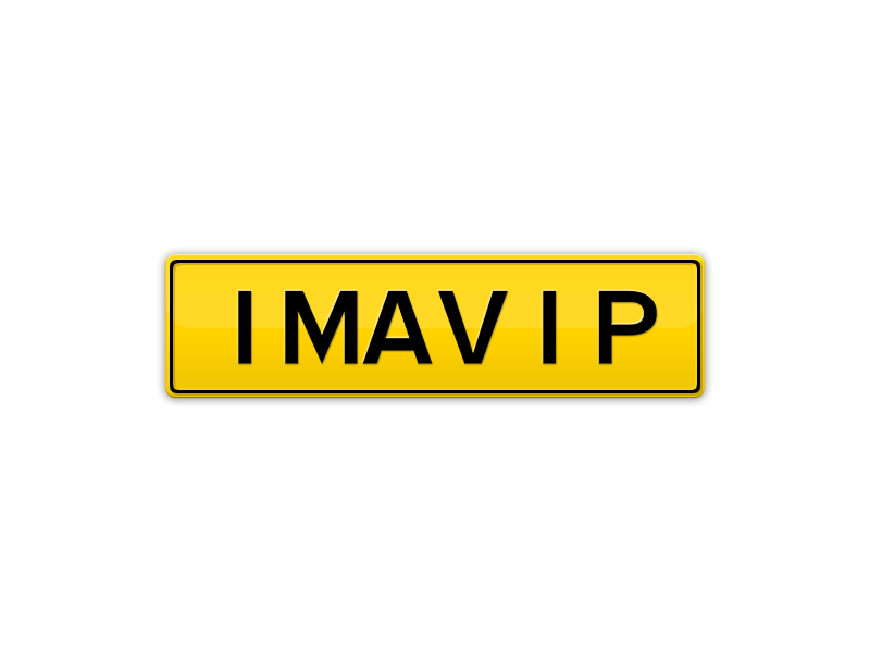 IMAVIP (I am a VIP) Number Plates For Sale, NSW - MrPlates