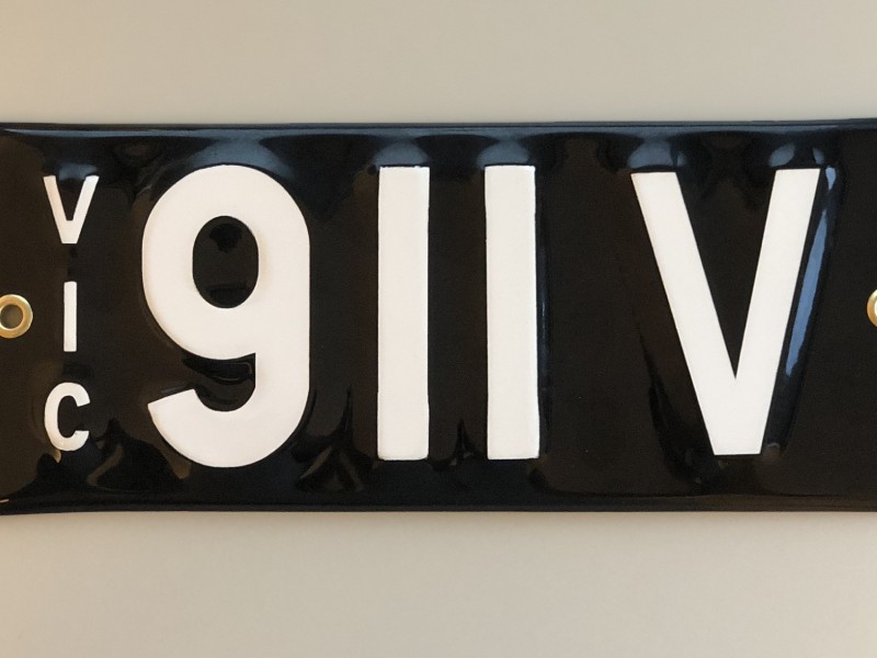 9II V (911 VIC) Number Plates For Sale, VIC - MrPlates