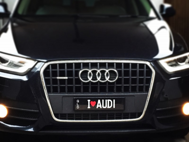 IAUDI (I Love Audi) Number Plates For Sale, QLD - MrPlates