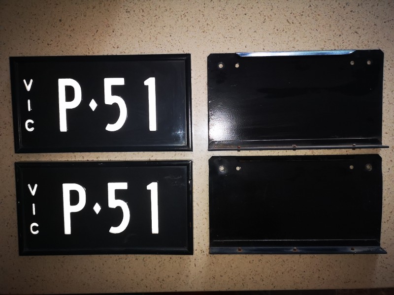 P 51 (P51) Number Plates For Sale, VIC - MrPlates