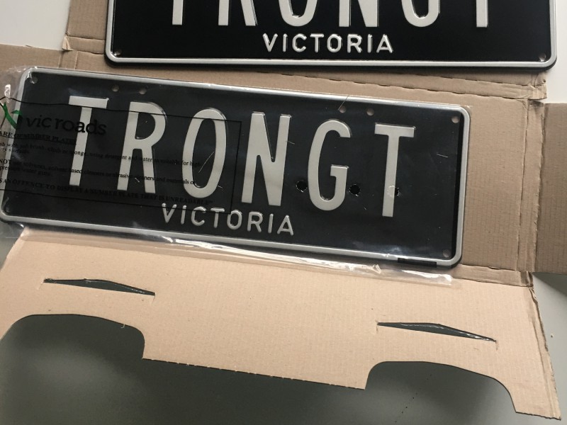 TRONGT (Audi Etron GT) Number Plates For Sale, VIC - MrPlates