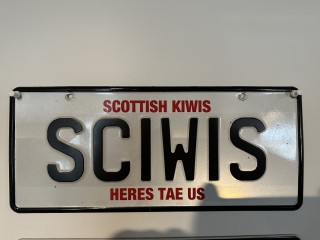 SCIWIS (SCOTTISH KIWIS) Number Plates For Sale - MrPlates