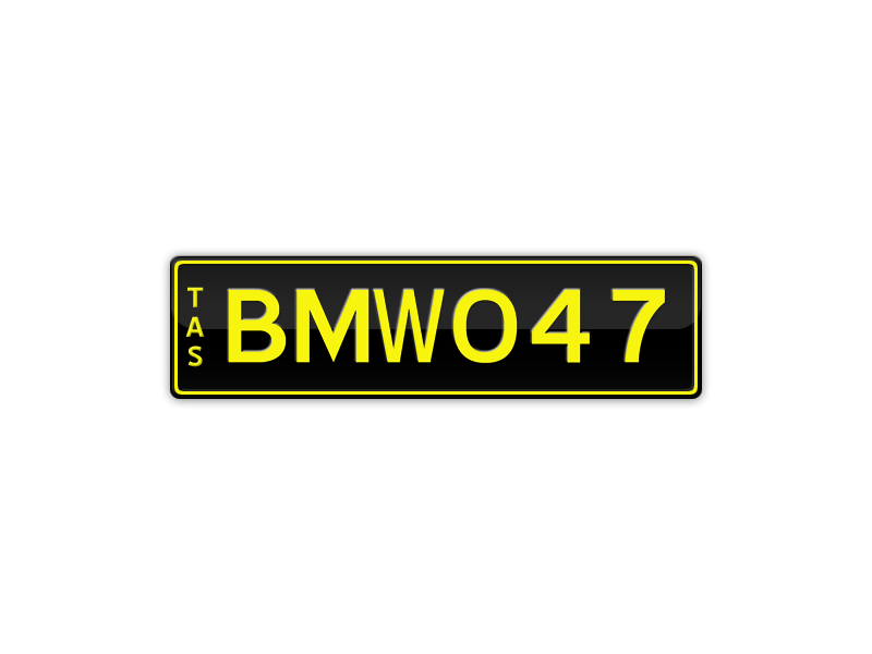 TAS Number Plates For Sale - MrPlates