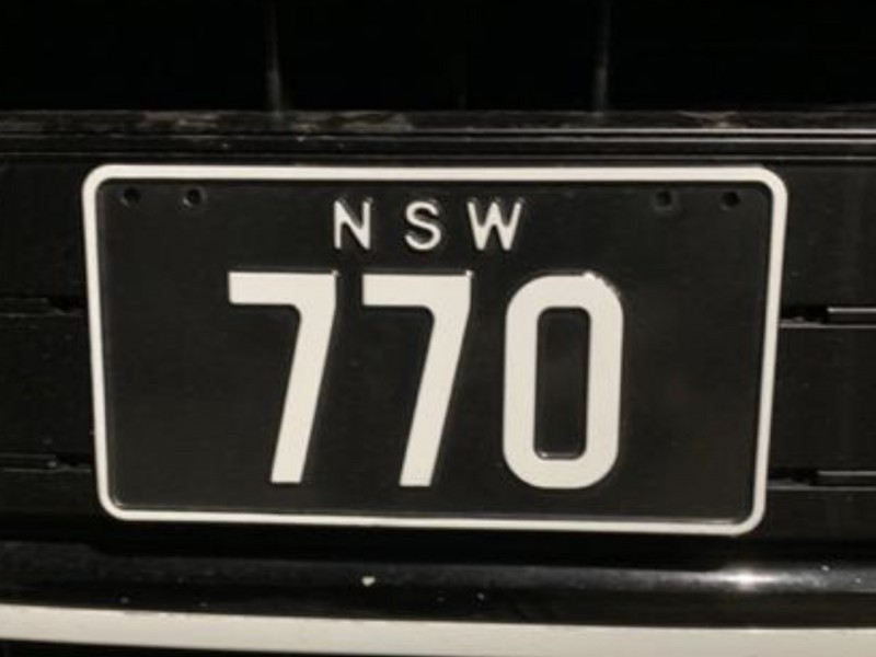 77O Number Plates For Sale, NSW - MrPlates