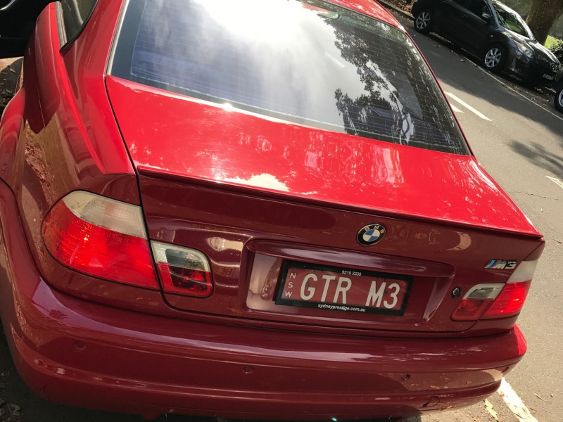 GTR M3 Number Plates For Sale, NSW - MrPlates