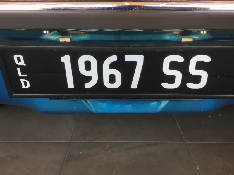 1967 SS Number Plates For Sale, QLD - MrPlates
