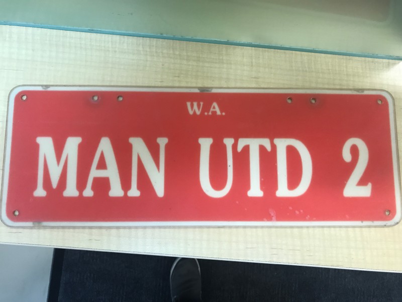 MAN UTD 2 (Manchester United) Number Plates For Sale, WA - MrPlates