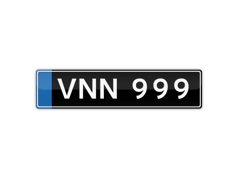 VNN 999 (Eternal Lucky Blessed) Number Plates For Sale, VIC - MrPlates