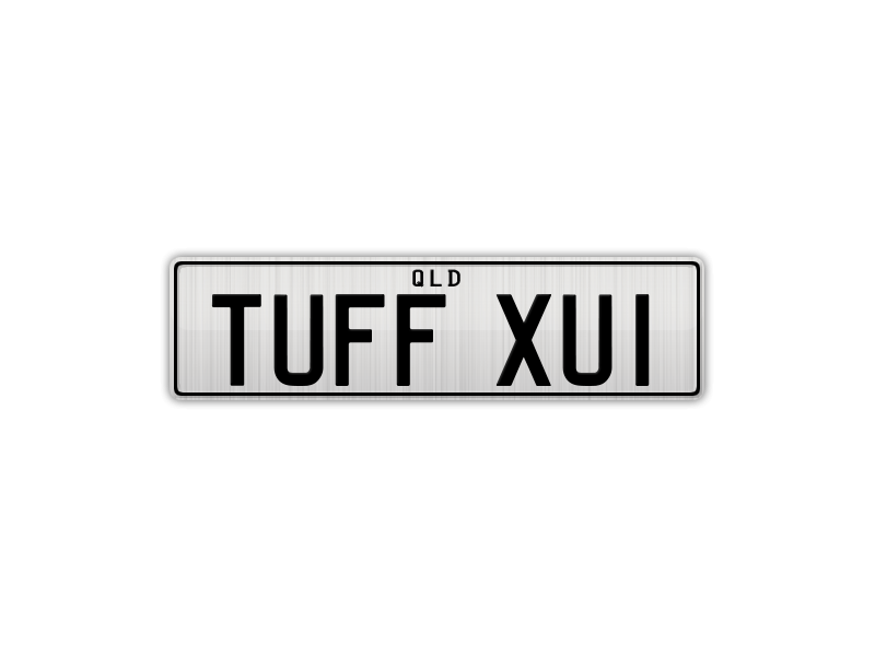 TUFF XU1 (Tough XU1 Torana) Number Plates For Sale, QLD - MrPlates
