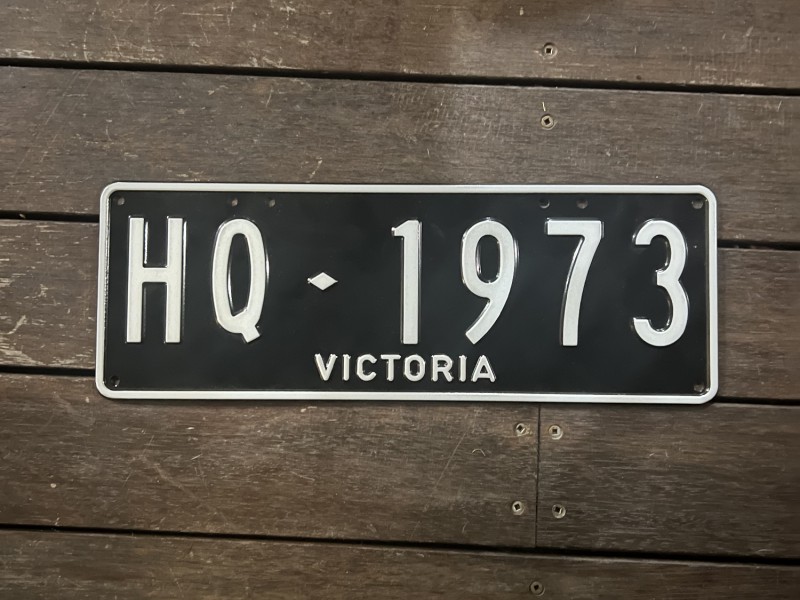 HQ·1973 (HQ Holden GTS Monaro 2 Door Coupe 1973) Number Plates For Sale ...