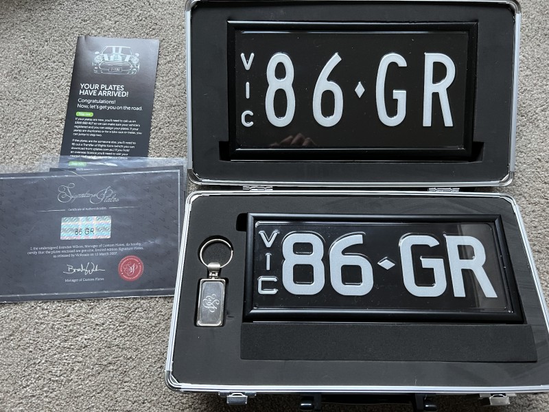 86·GR (Toyota GR86) Number Plates For Sale, VIC - MrPlates