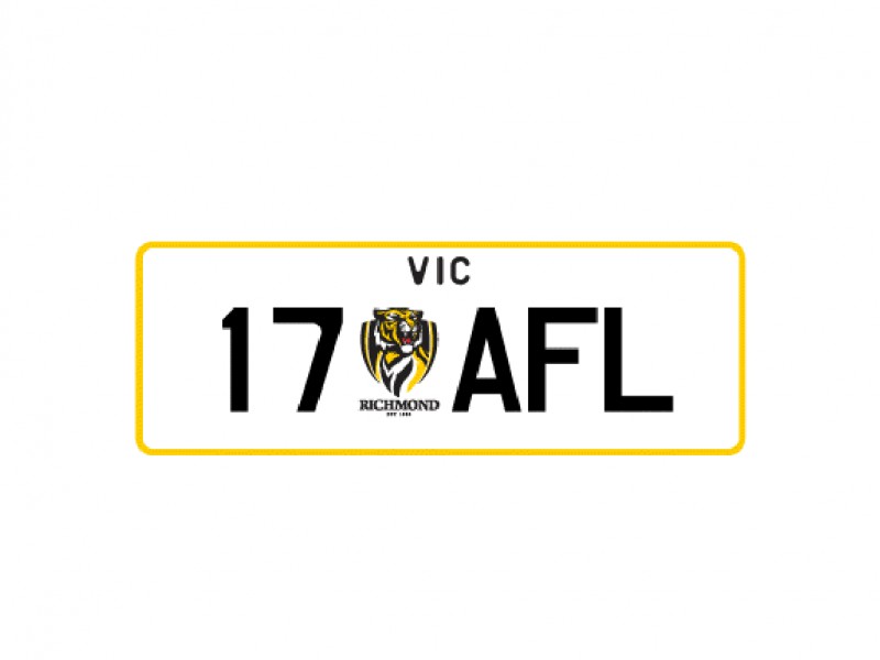 17AFL (17 AFL) Number Plates For Sale, VIC - MrPlates