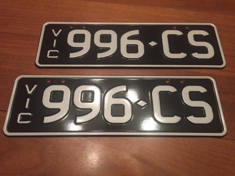 996 CS (911 996 ClubSport) Number Plates For Sale, VIC - MrPlates