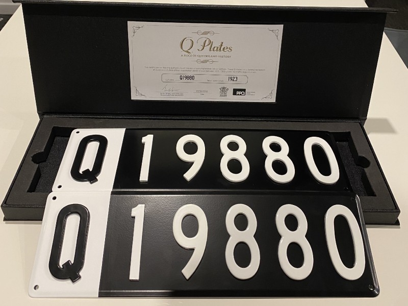 Q19880 (Q19880 Heritage Q Plate 1923) Number Plates For Sale, QLD ...