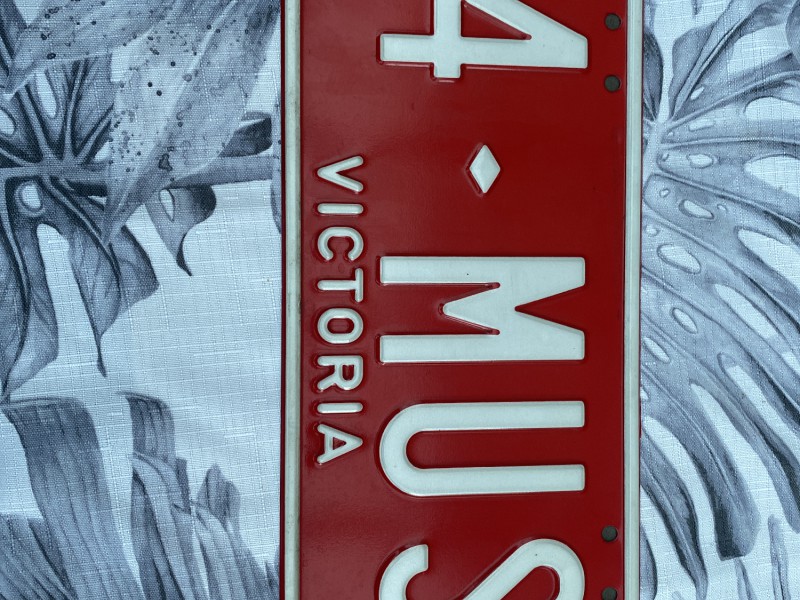 64MUST (1964 Ford Mustang) Number Plates For Sale, VIC - MrPlates
