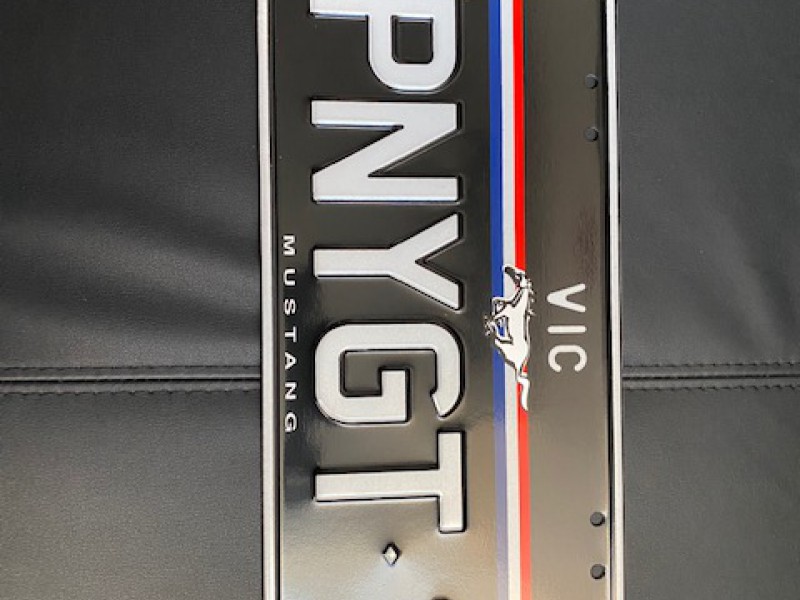 PNYGT1 (MUSTANG) Number Plates For Sale, VIC - MrPlates