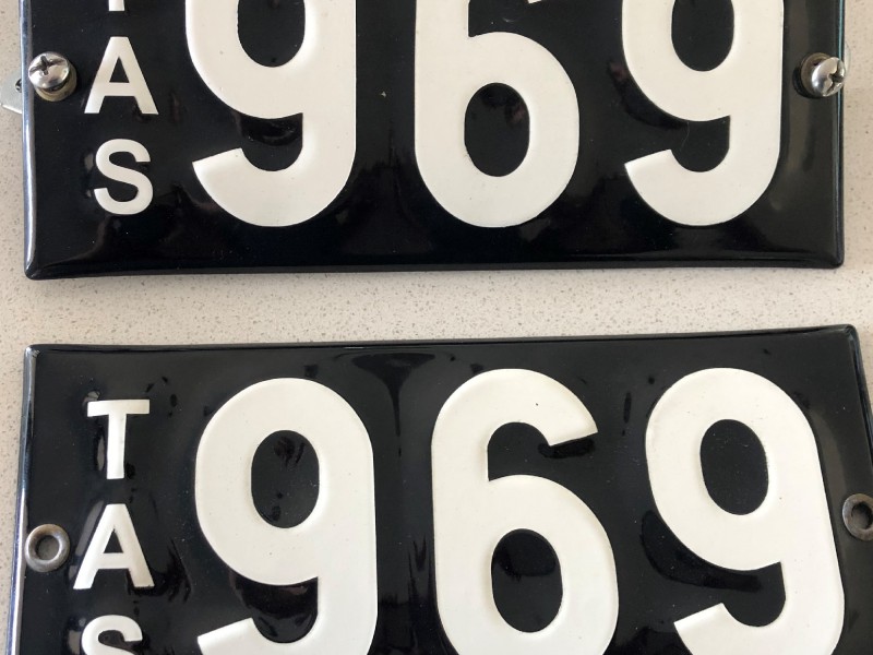 969 Number Plates For Sale, TAS - MrPlates