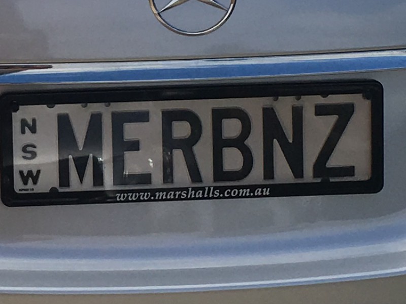 MERBNZ (Mercedes Benz) Number Plates For Sale, NSW - MrPlates