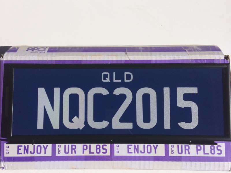 NQC2015 (NRL Premiers 2015) Number Plates For Sale, QLD - MrPlates