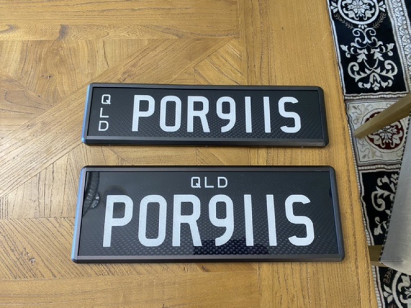 POR911S (Porsche 911 S) Number Plates For Sale, QLD - MrPlates