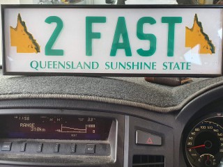2 FAST Number Plates For Sale, QLD - MrPlates