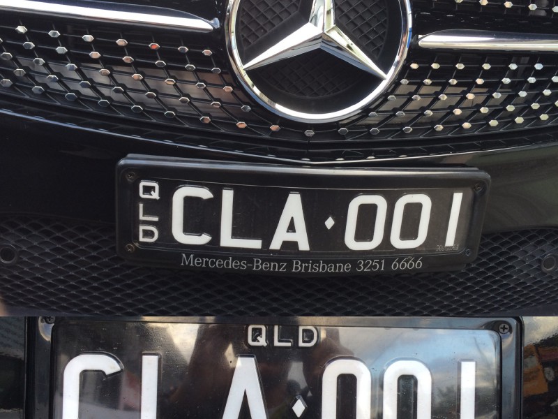 CLA 001 Number Plates For Sale, QLD - MrPlates