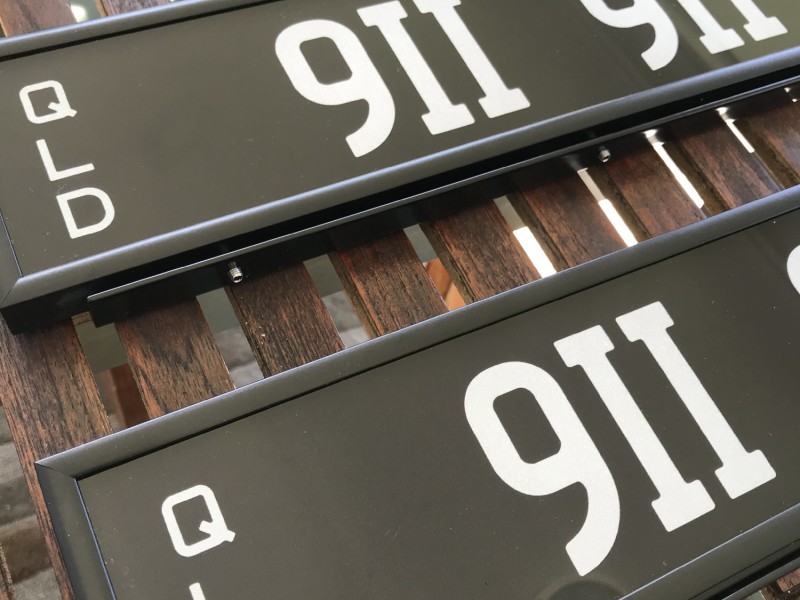 9II 9II (PORSCHE 911) Number Plates For Sale, QLD - MrPlates
